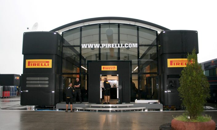 Exhibition trailers for hospitality made by Bischoff + Scheck AG