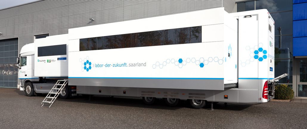 Testzentrum Container - Medizin Fahrzeuge - Mobile Labore